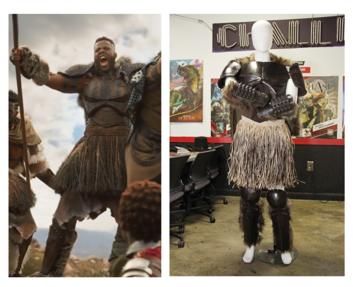 The Jabari Warrior M'Baku Pt. 1 of 2 | Thrill Builds